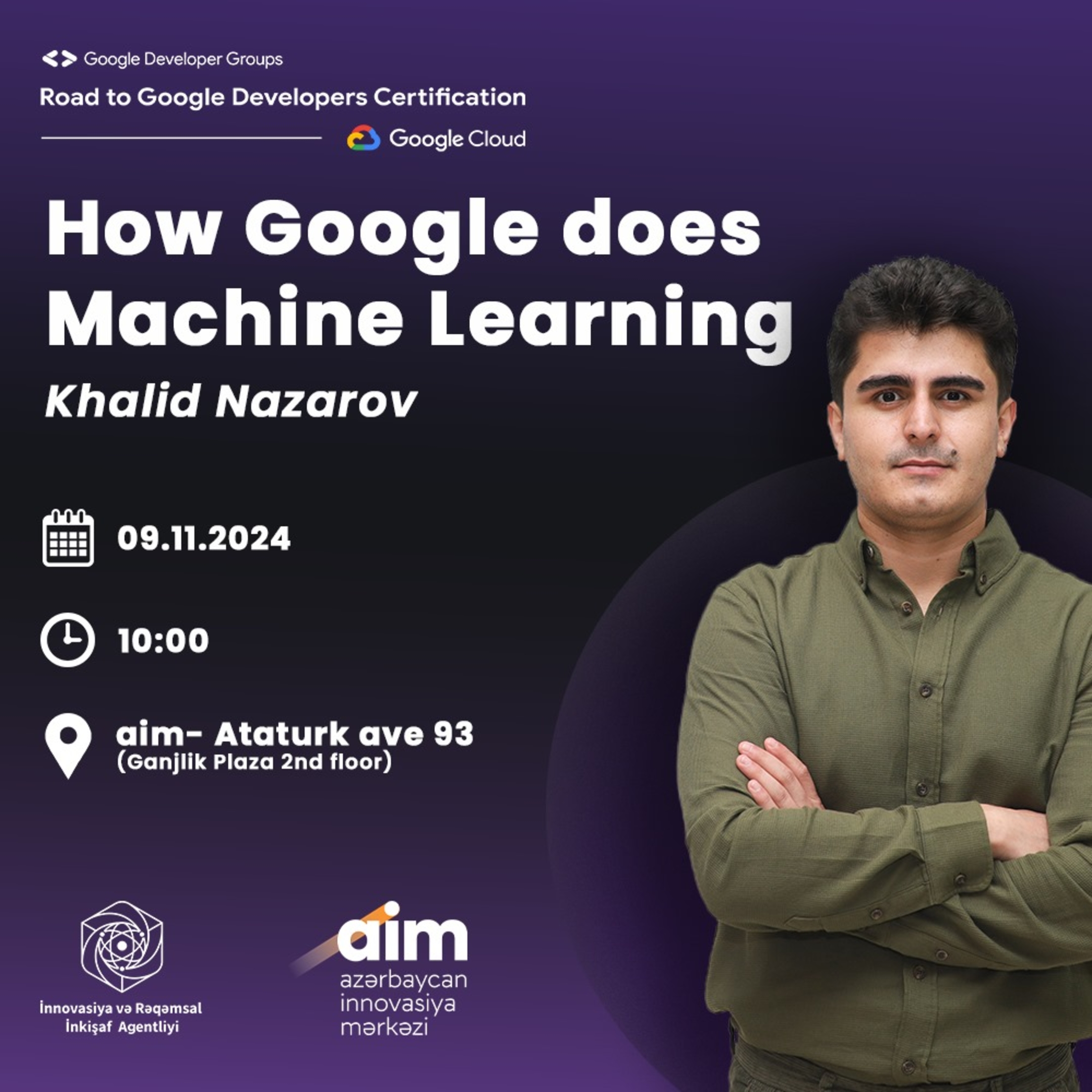 See ML Certification Study Group - Info Session & How Does Machine Learning at Google Developer ...